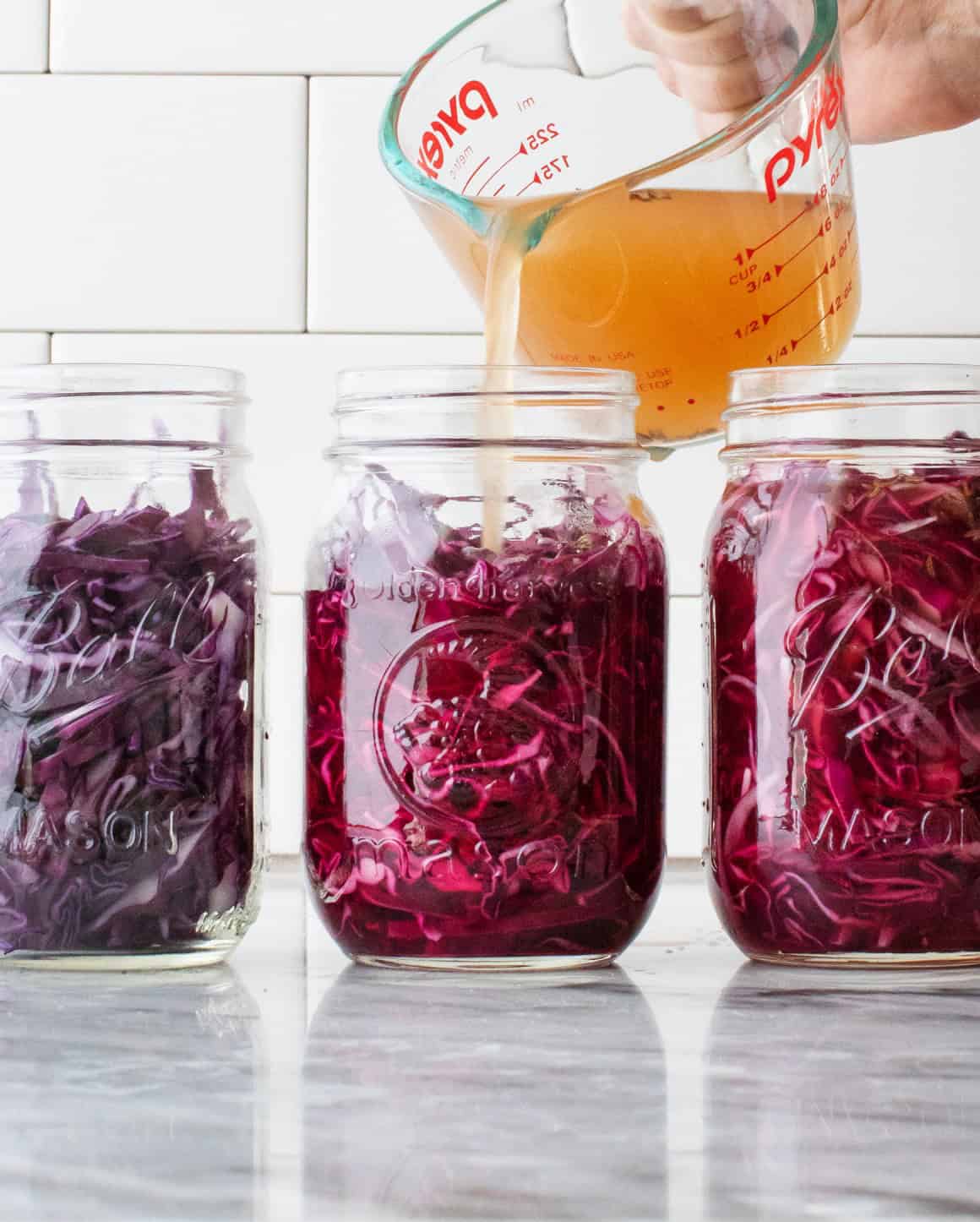 Quick Pickled Cabbage Recipe - Love and Lemons
