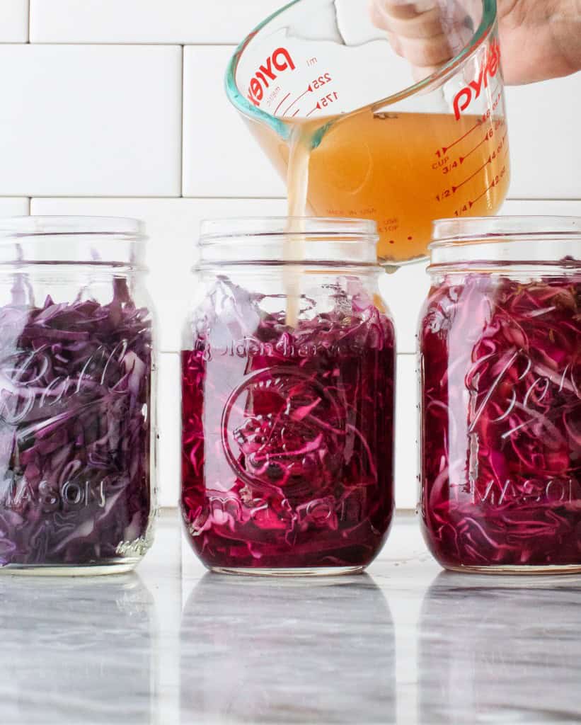 Quick Pickled Cabbage Recipe - Love and Lemons - Ostefy.com