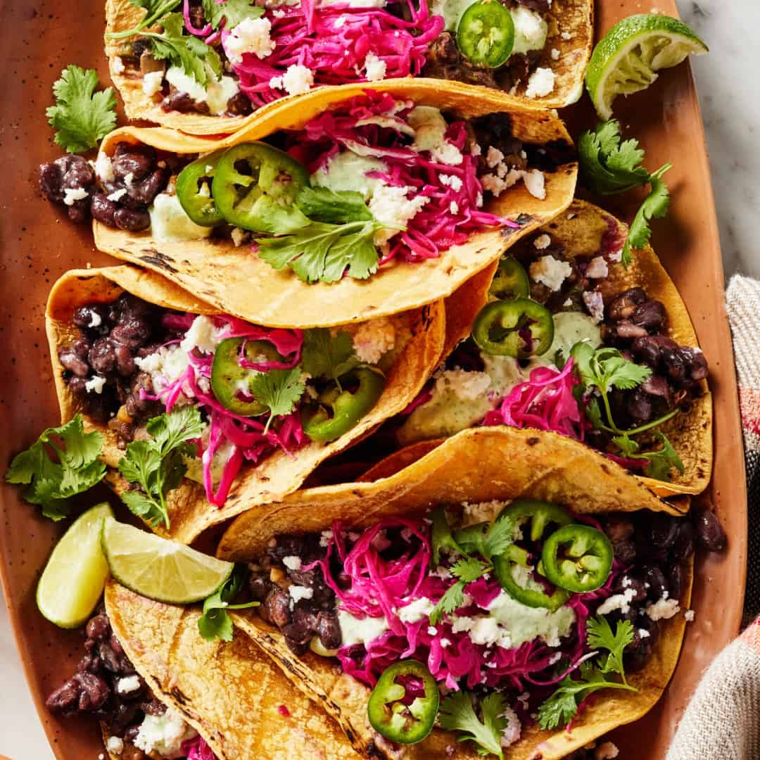 Black Bean Tacos Recipe - Love and Lemons