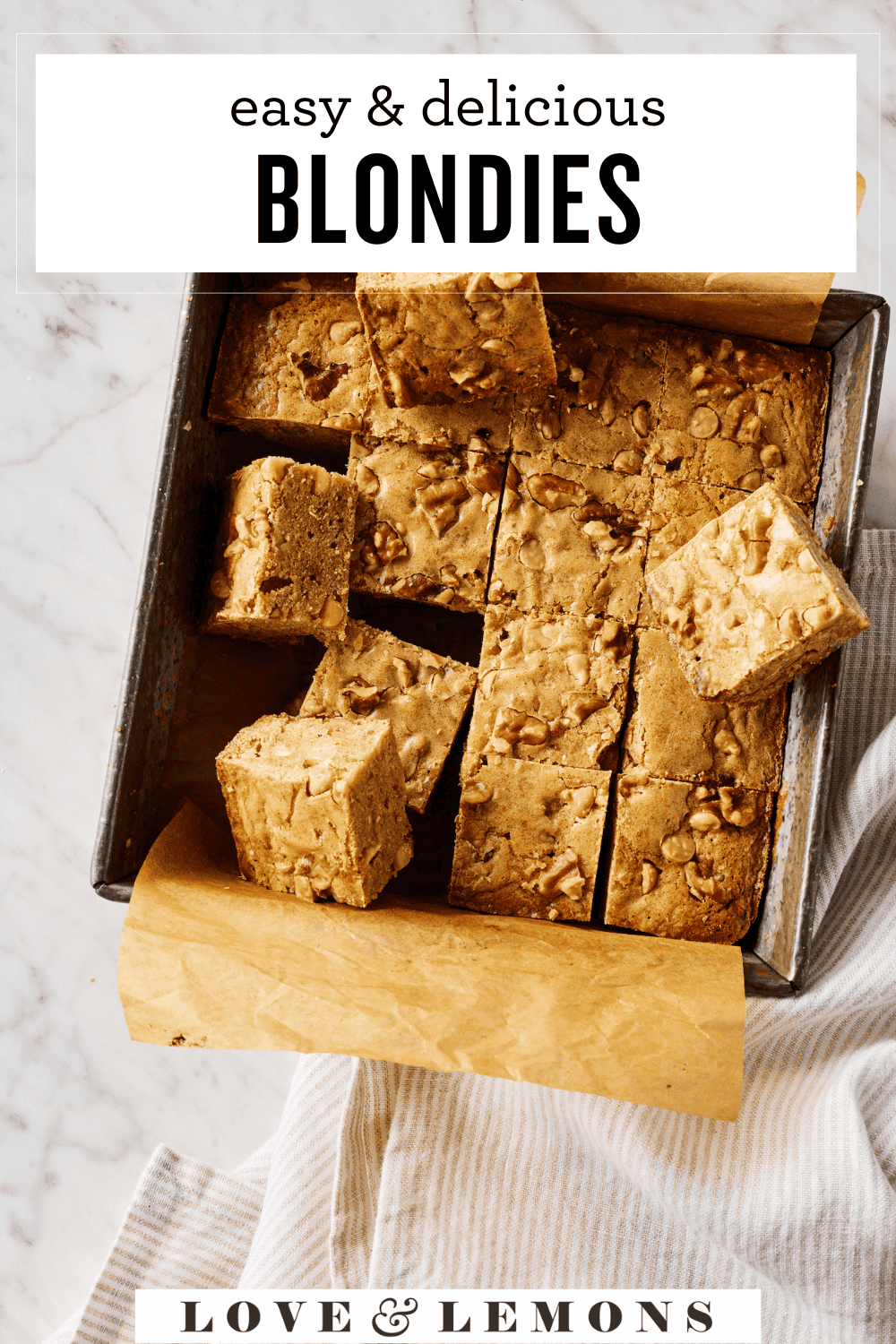 Blondies Recipe - Love and Lemons