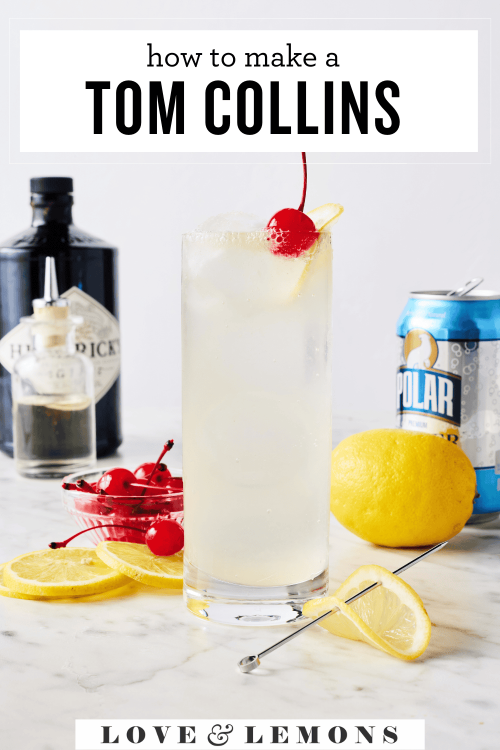 Tom Collins Cocktail Recipe - Love and Lemons