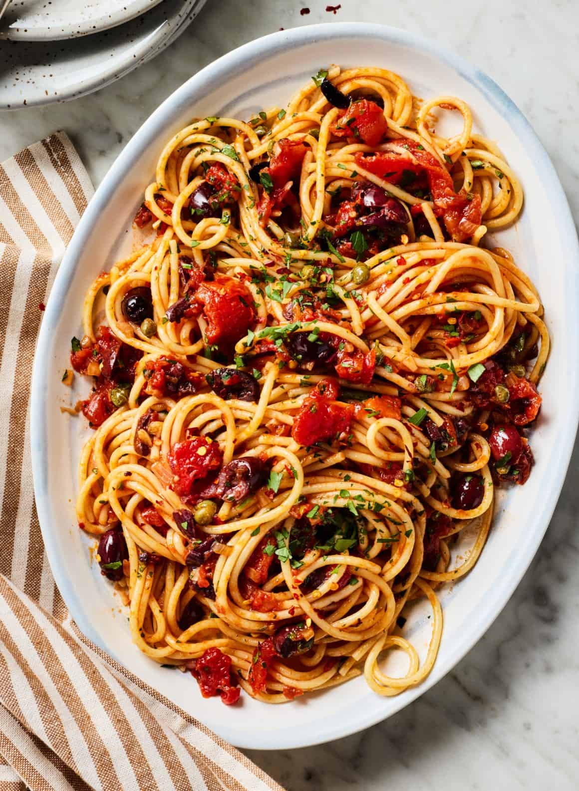 Pasta Puttanesca Recipe - Love and Lemons