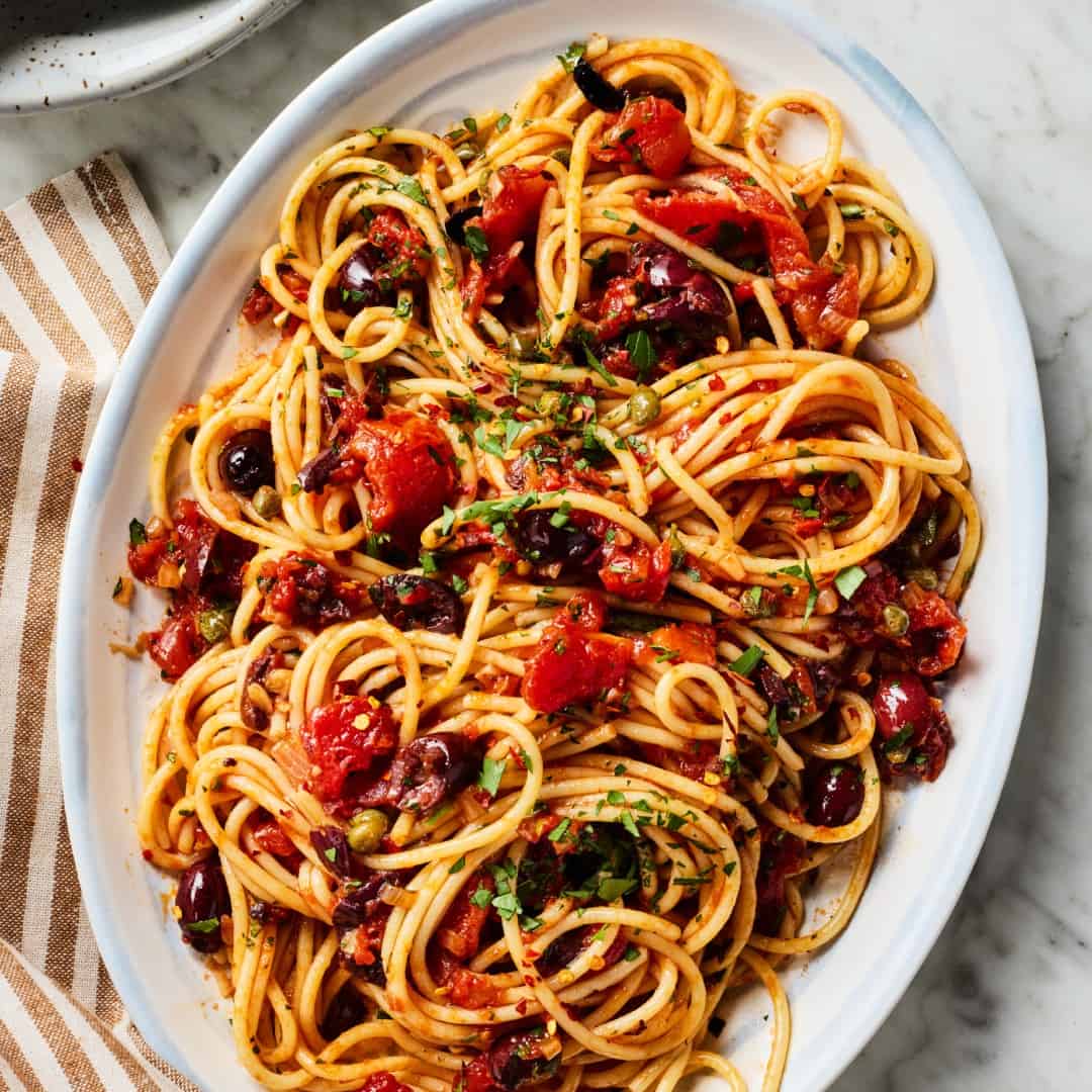 Pasta Puttanesca Recipe - Love and Lemons