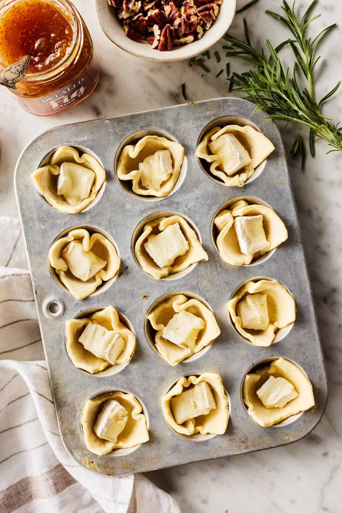Puff Pastry Brie Bites Recipe - Love and Lemons