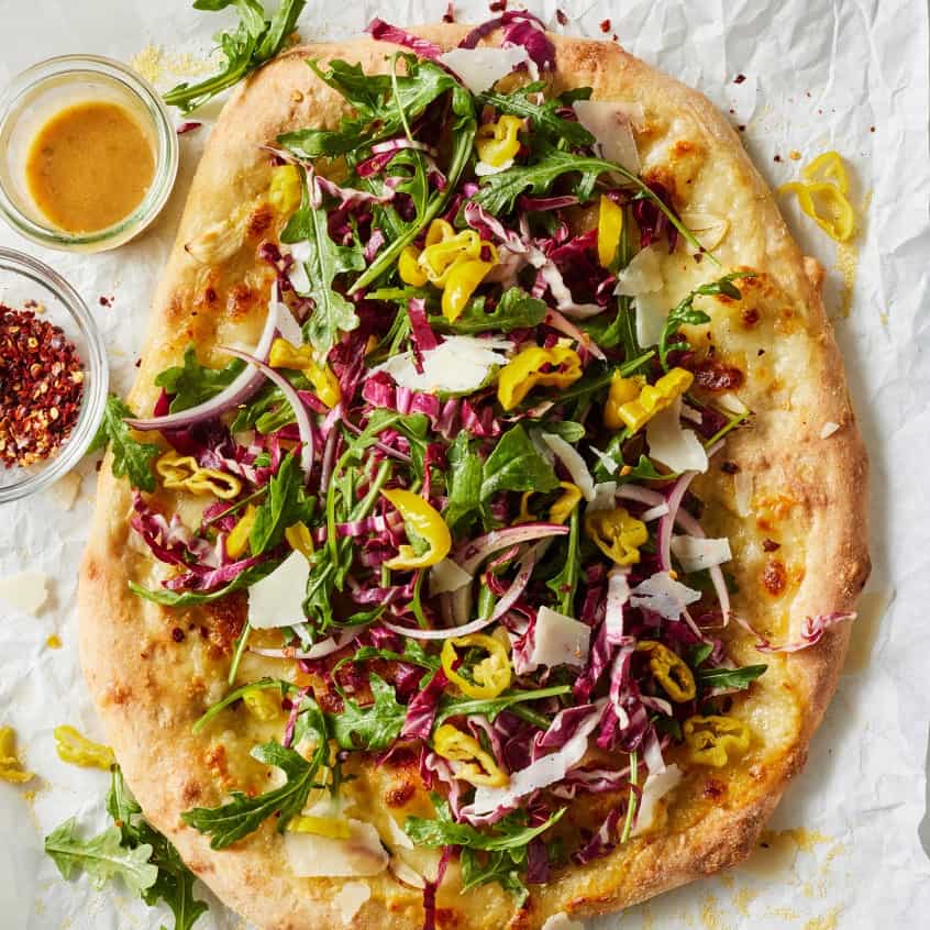 Salad Pizza Recipe - Love and Lemons