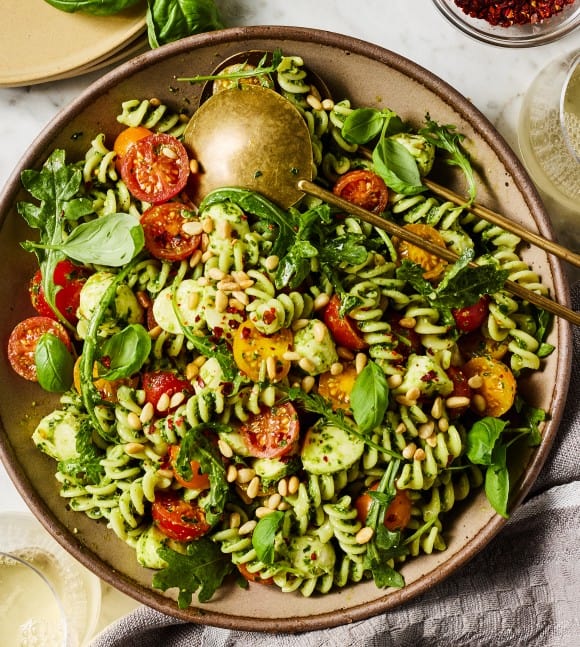 Pesto Pasta Salad Recipe - Love and Lemons