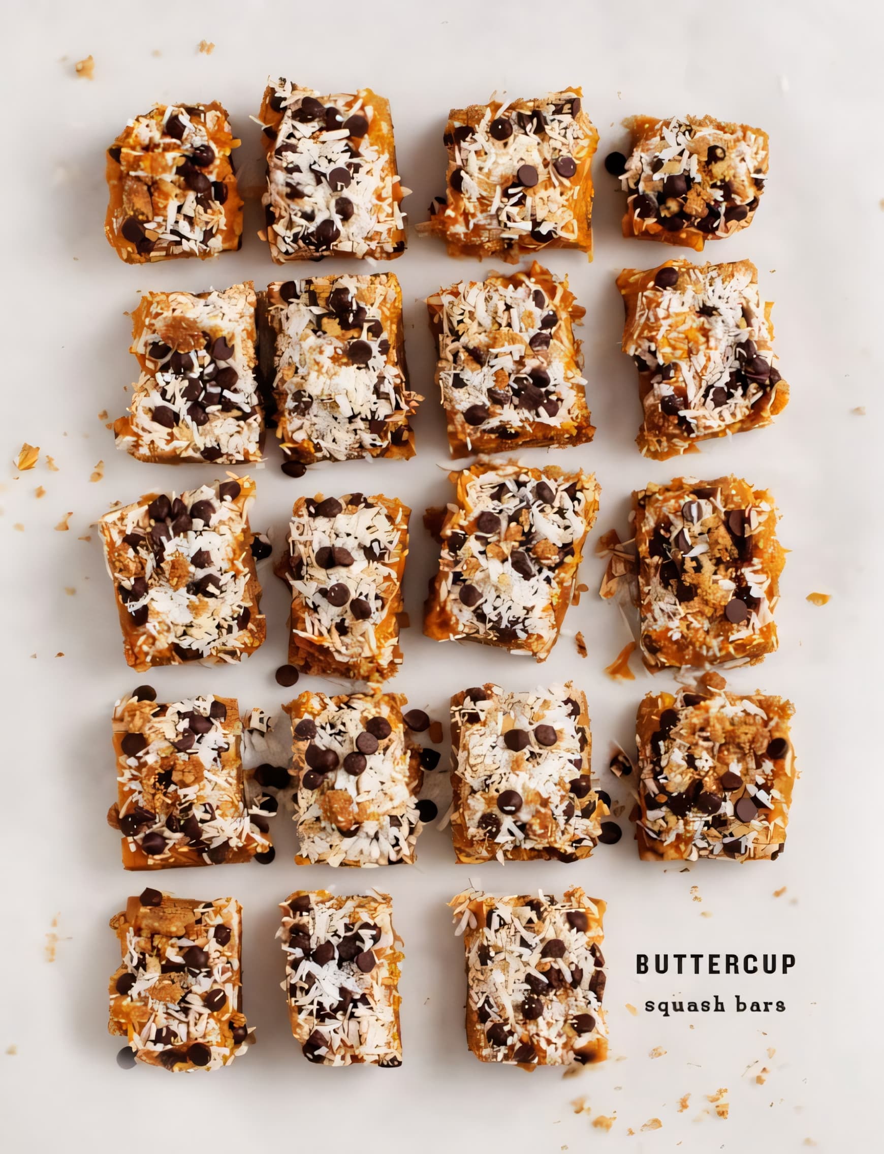 Buttercup Squash Crumble Bars Recipe - Love and Lemons