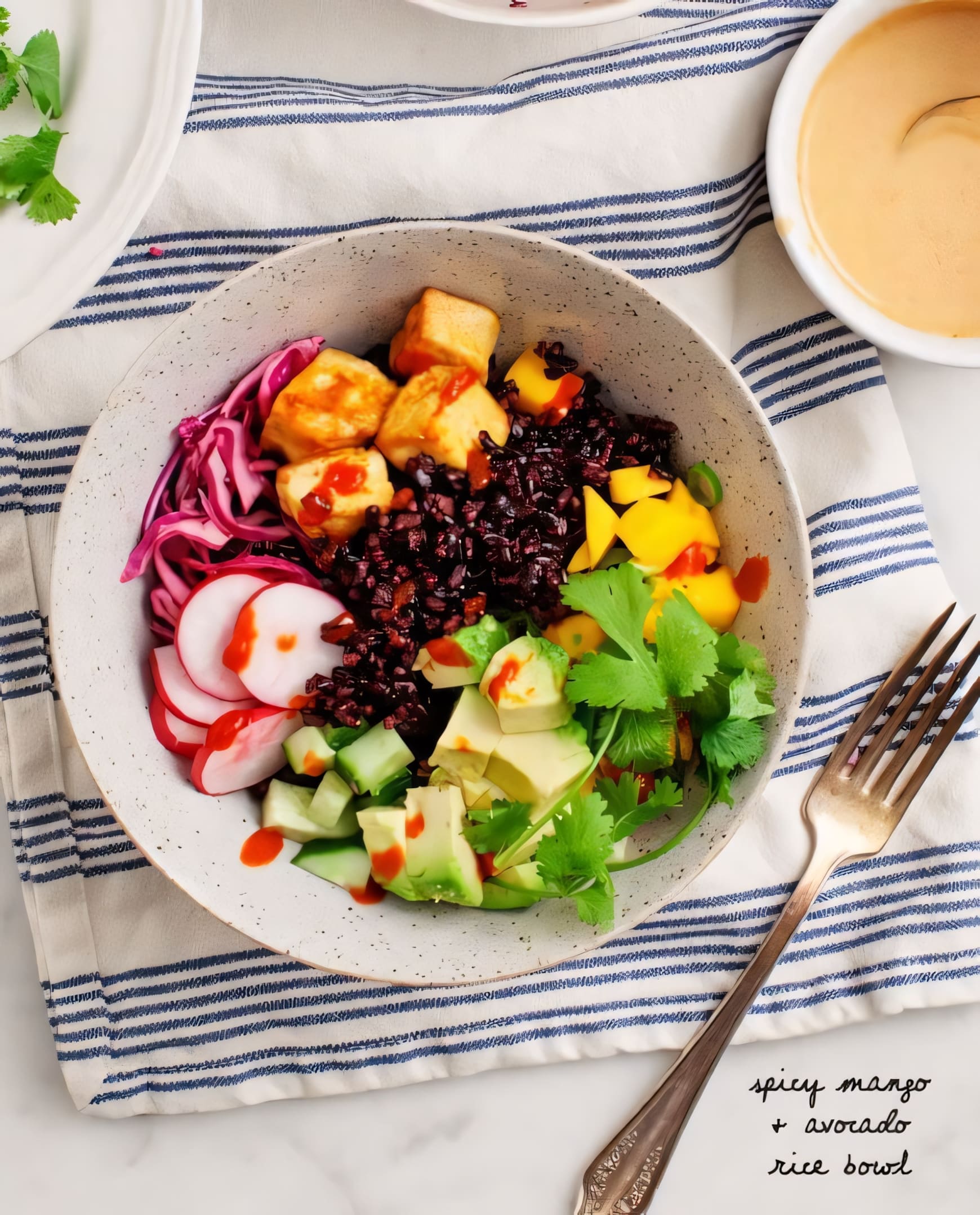 Spicy Mango & Avocado Rice Bowl Recipe - Love and Lemons