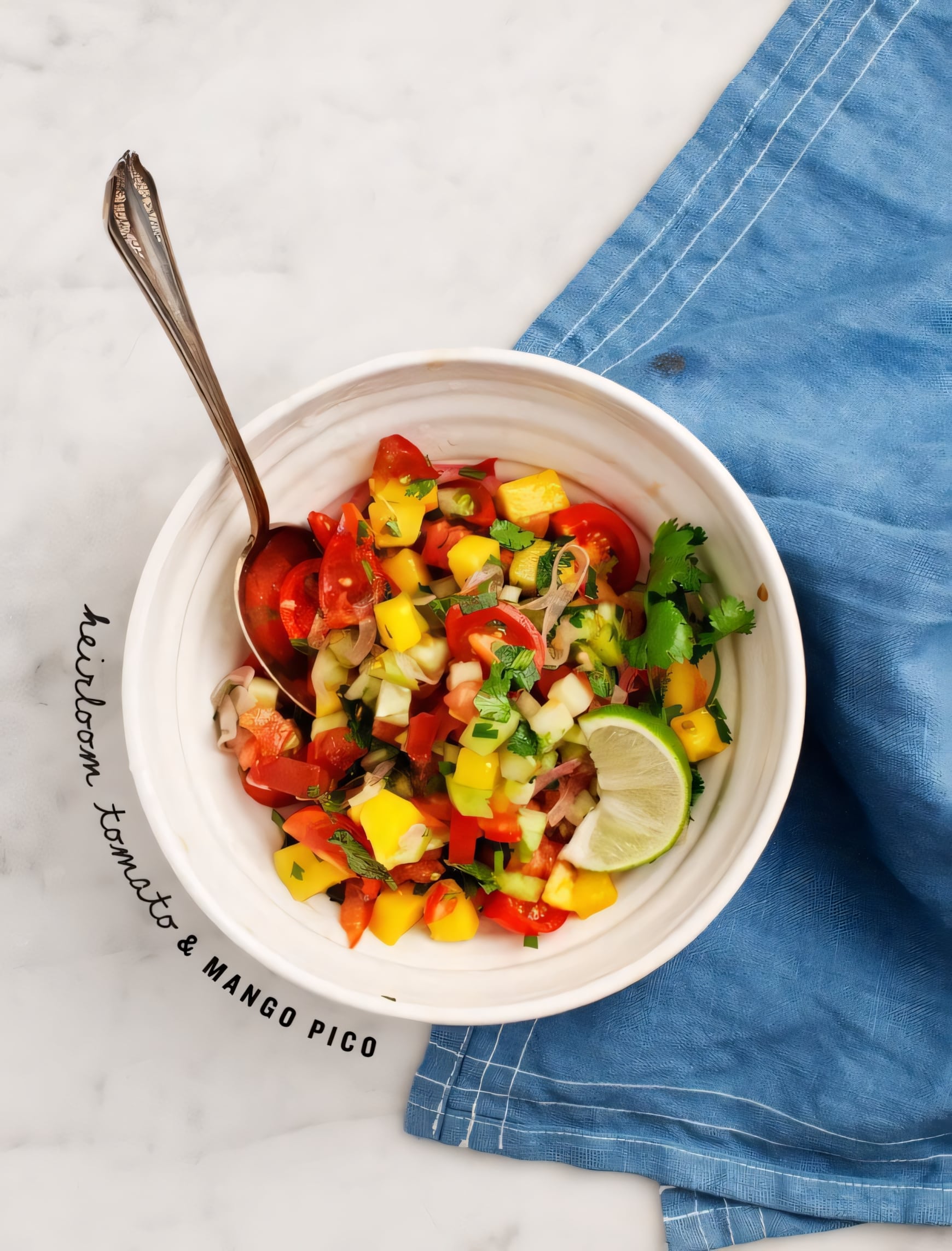 Heirloom Tomato & Mango Pico Recipe - Love and Lemons