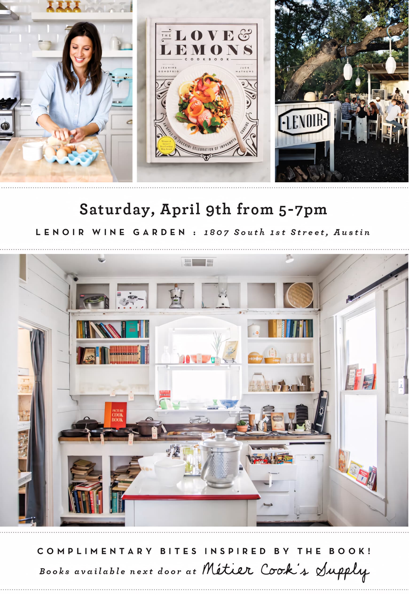 Join us! Cookbook happy hour at Lenoir - Love and Lemons
