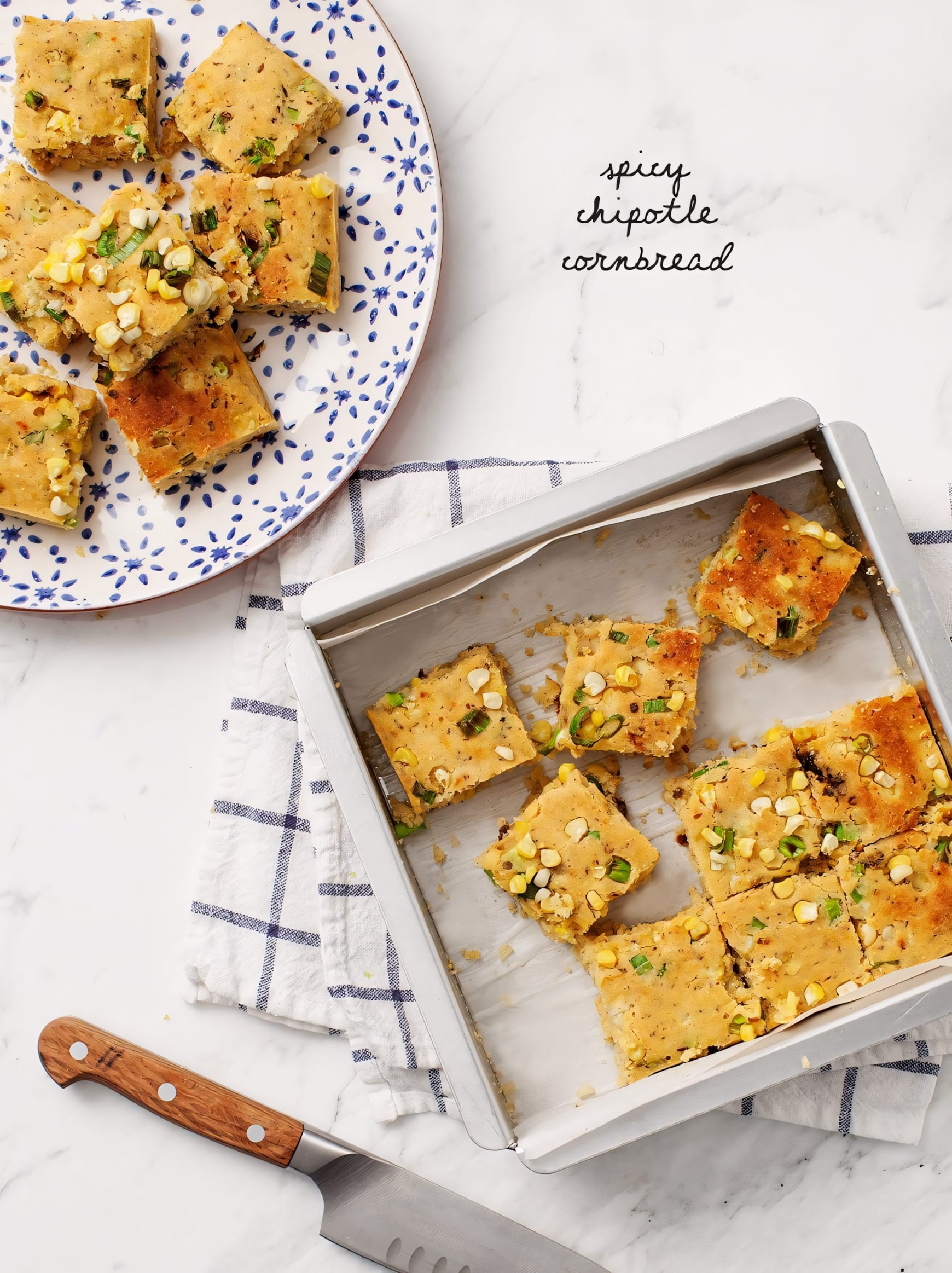Spicy Chipotle Cornbread Recipe - Love and Lemons