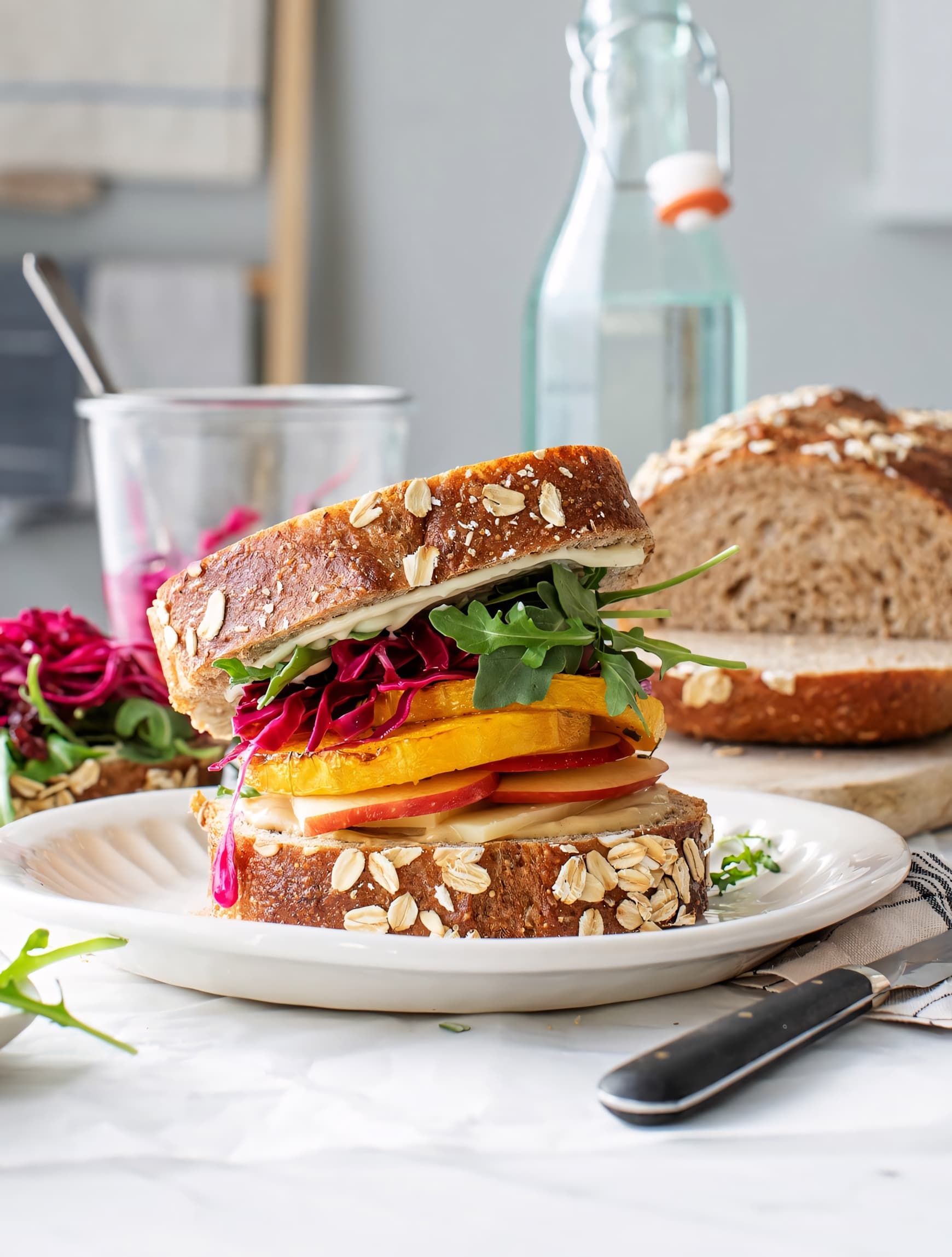 Butternut Apple Cranberry Sandwich Recipe - Love and Lemons