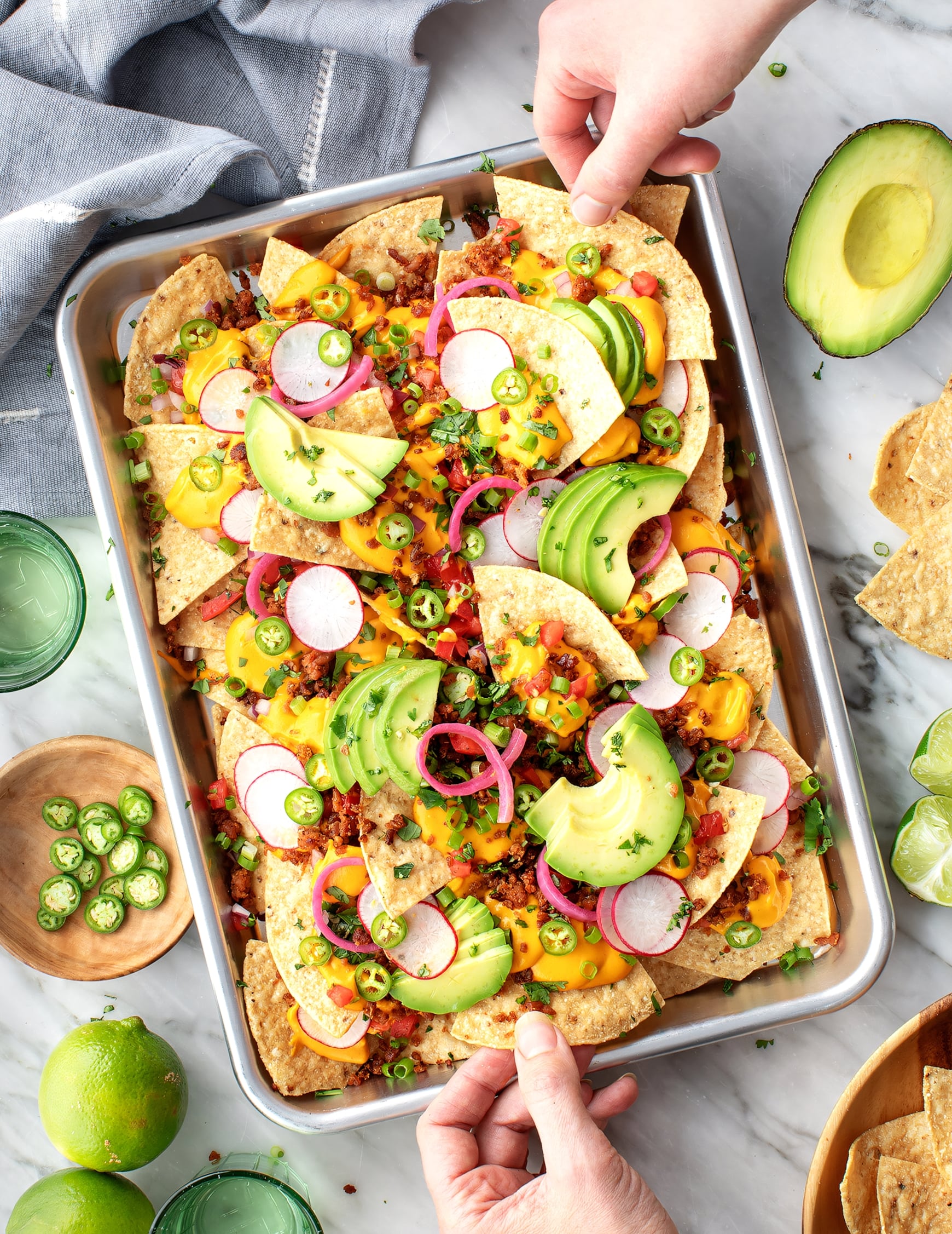 Ultimate Loaded Nachos Recipe - Love and Lemons